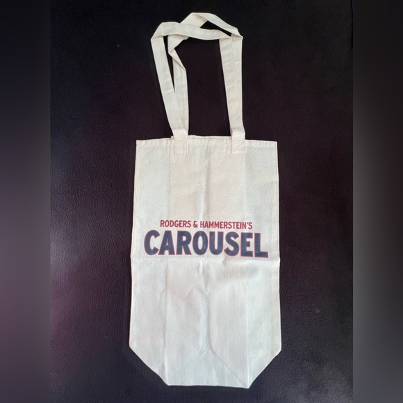 Bags | Carousel Broadway Revival 218 Musical Official Logo Tote Bag ...